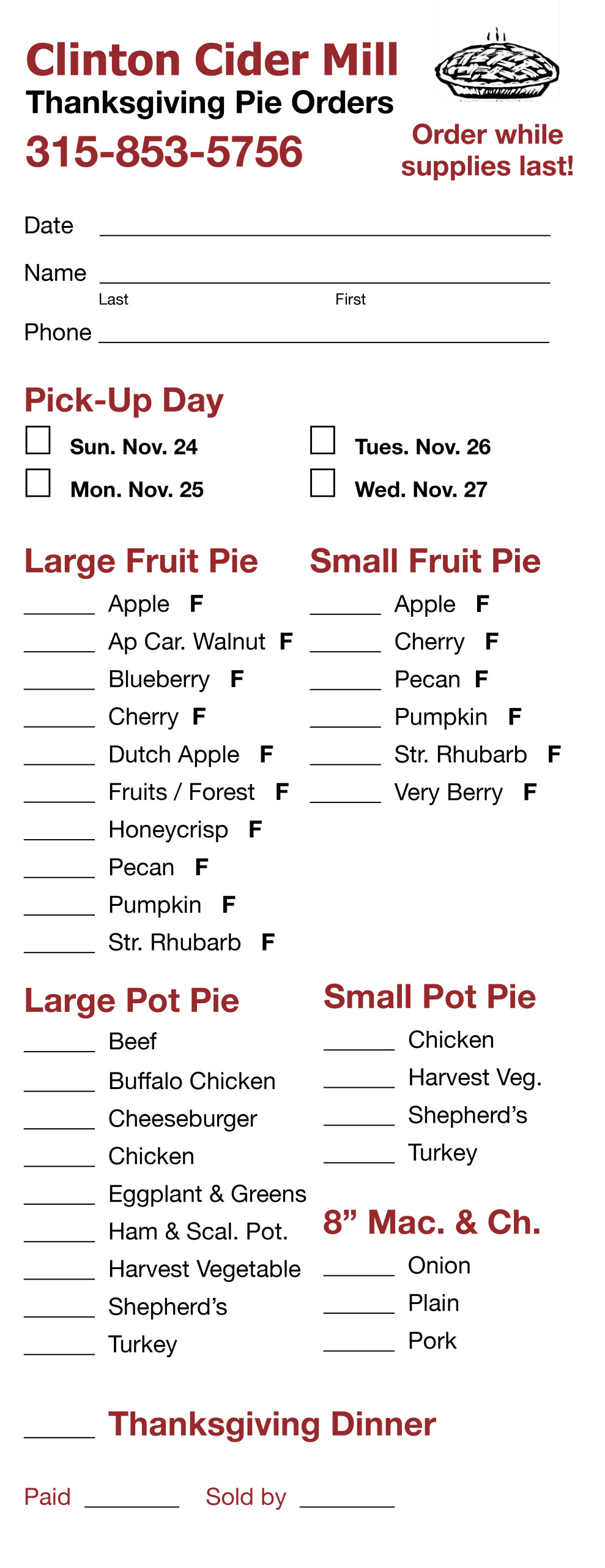 Home - Clinton Cider Mill